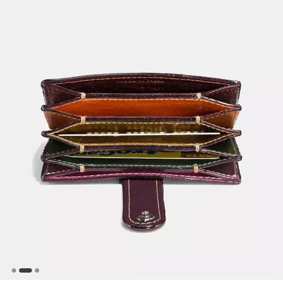Coach | Bags | Coach Accordion Card Case | Poshmark